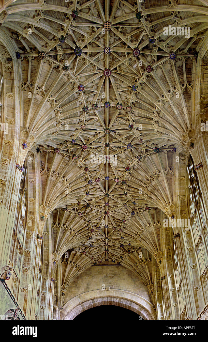 Fan vaulted roof Stock Photo - Alamy