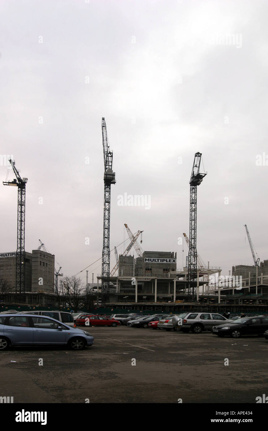 6th January 2004 Wembley Stadium being rebuilt Stock Photo - Alamy