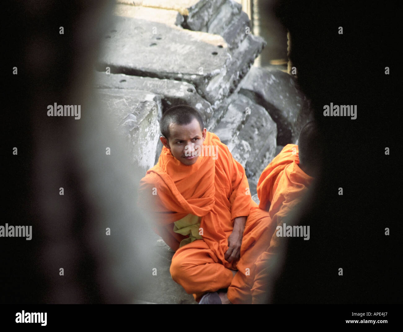 Buddhist monk 12th century hi-res stock photography and images - Alamy