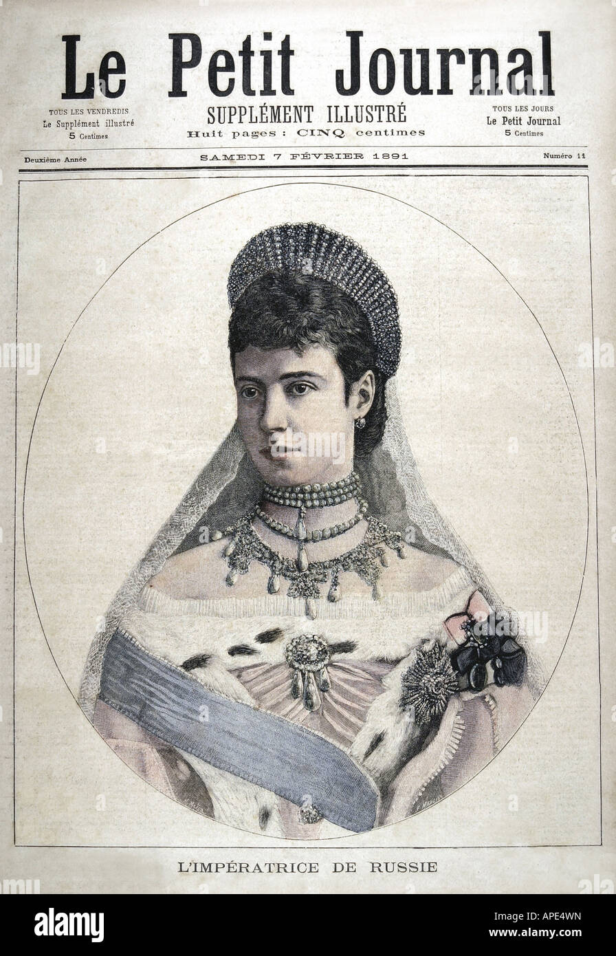 Wife of the tsar alexander iii hi-res stock photography and images - Alamy