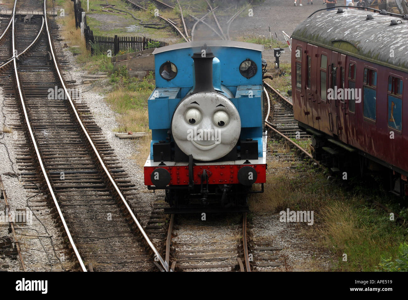 Day Out With Thomas at the Midland Railway Butterley Stock Photo - Alamy