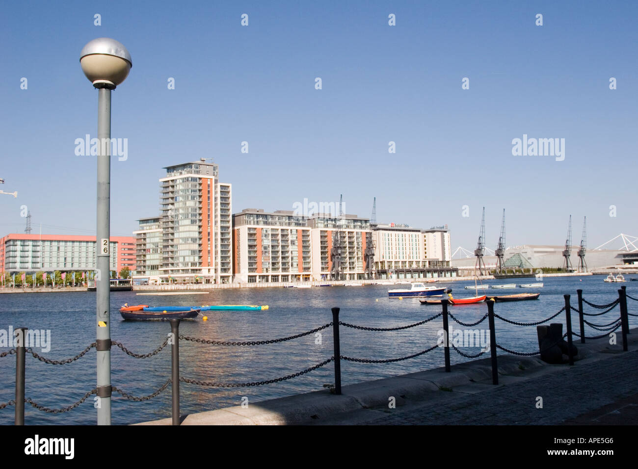 Royal Victoria Dock London GB UK Stock Photo - Alamy