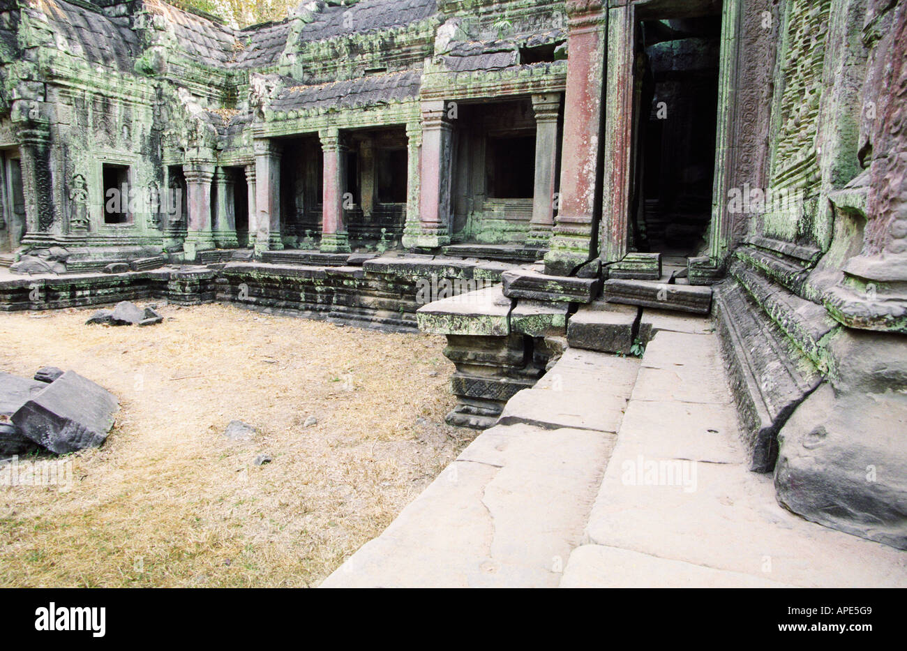 Ta prohm interior cambodia hi-res stock photography and images - Alamy