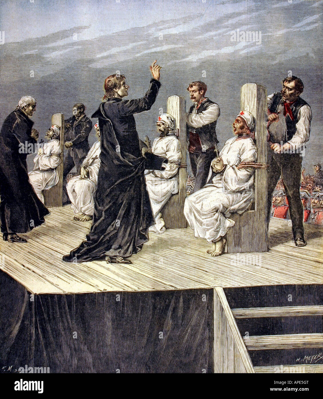 Garrotte hi-res stock photography and images - Alamy