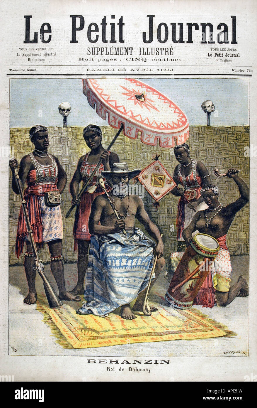 King glele hi-res stock photography and images - Alamy