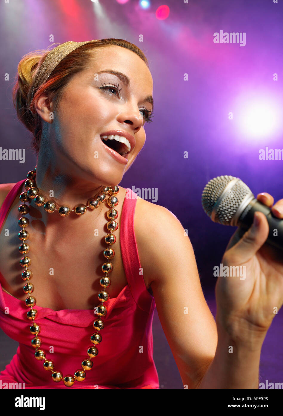 Performing On Stage Singing