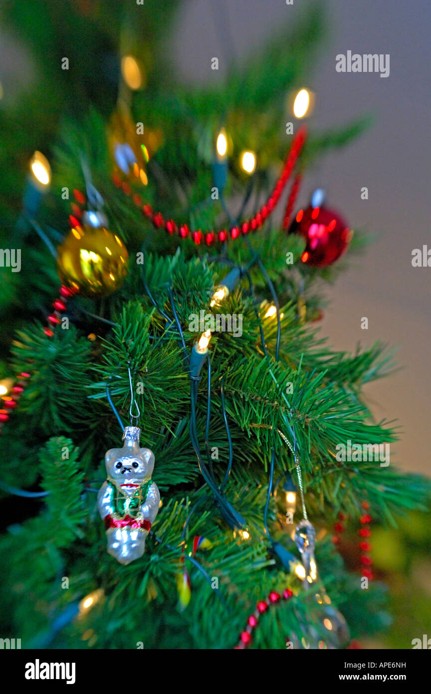 Holiday still life. Christmas tree. Property released Stock Photo - Alamy