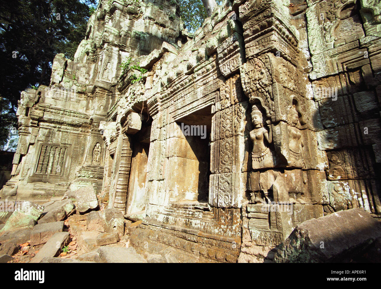 Tower At Ta Prohm Stock Photo - Alamy
