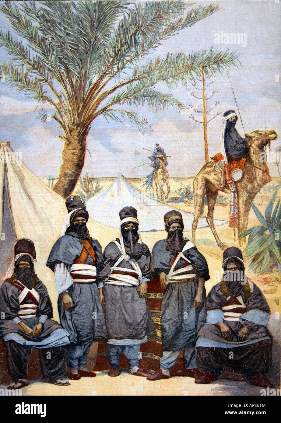 Tuareg caravan historic hi-res stock photography and images - Alamy