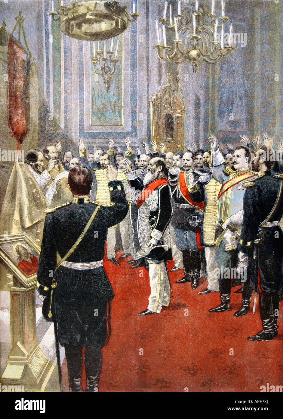 Le tsar nicholas ii hi-res stock photography and images - Alamy