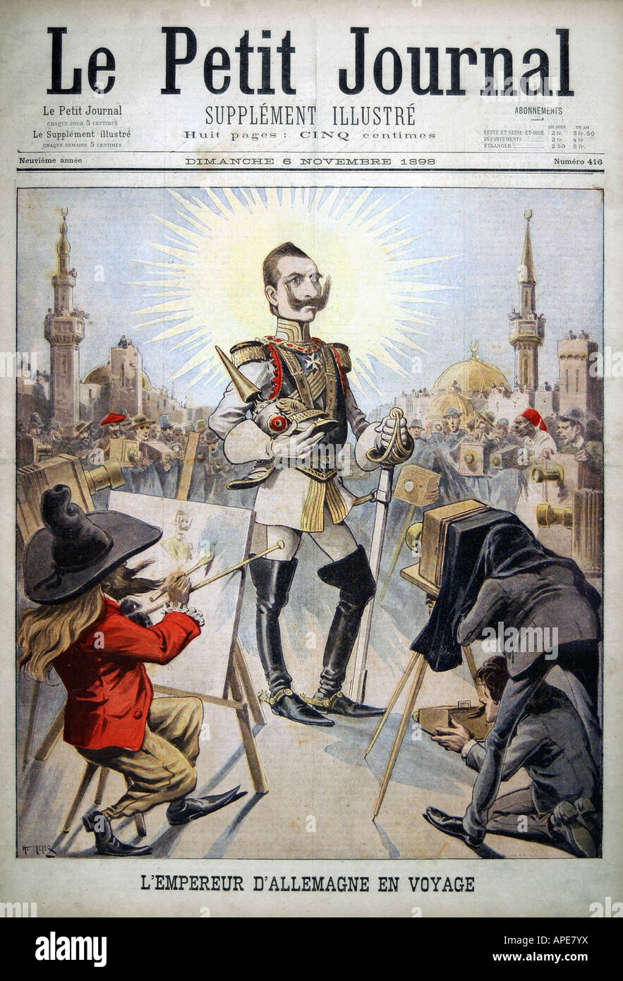 press/media, magazines, "Le Petit Journal", Paris, 9. volume, number ...