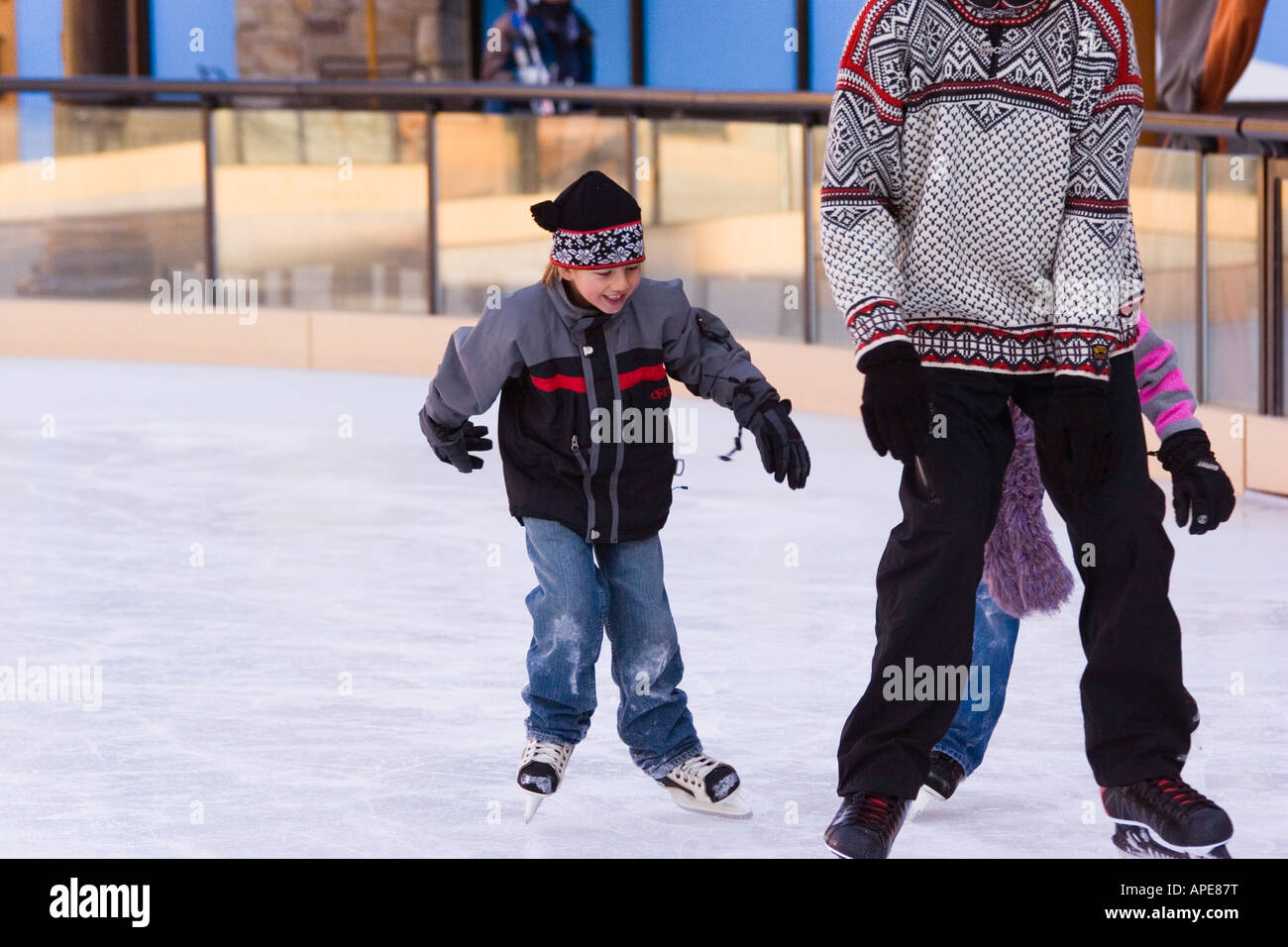 Parents chasing kid fun hi-res stock photography and images - Alamy