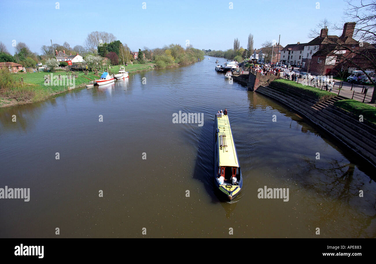 River Severn Upton on Severn in England UK Stock Photo - Alamy