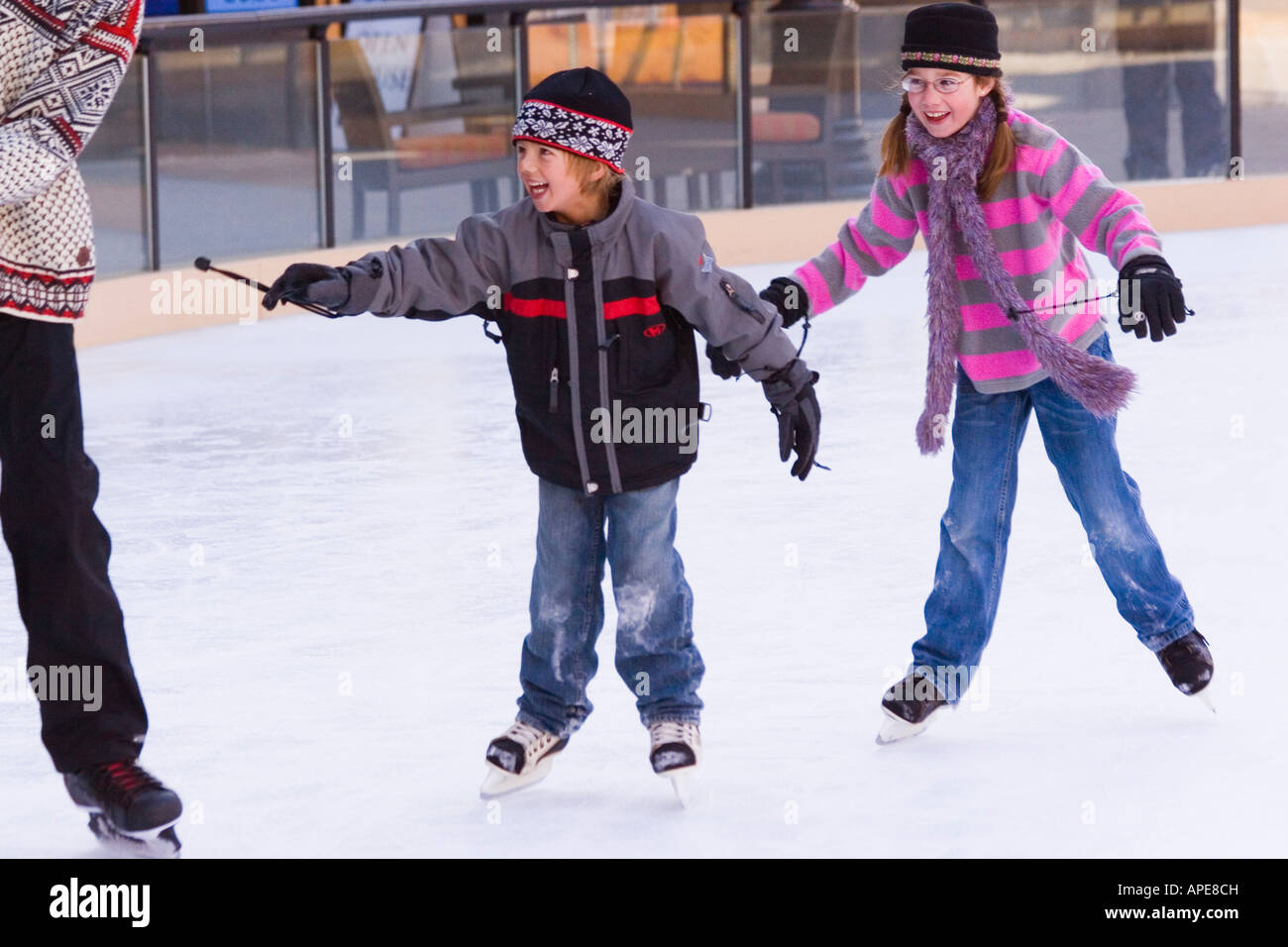 Parents chasing kid fun hi-res stock photography and images - Alamy