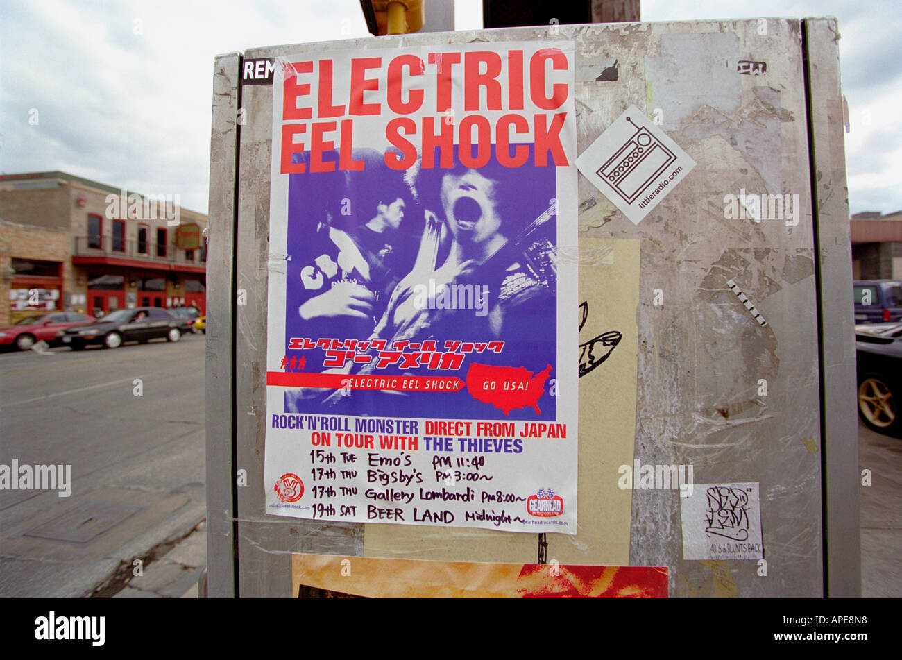 Austin texas music poster hi-res stock photography and images - Alamy