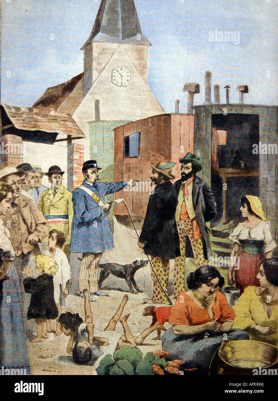 Gypsies 1900s hi-res stock photography and images - Alamy