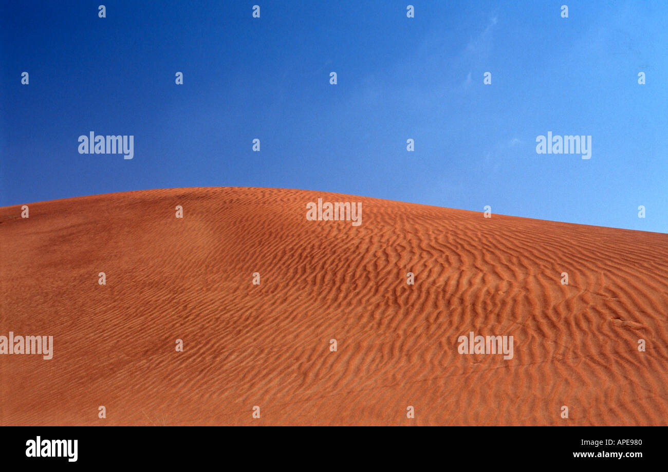 UAE Sand Dunes Stock Photo - Alamy