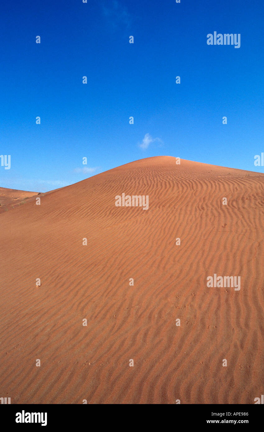 UAE Sand Dunes Stock Photo - Alamy