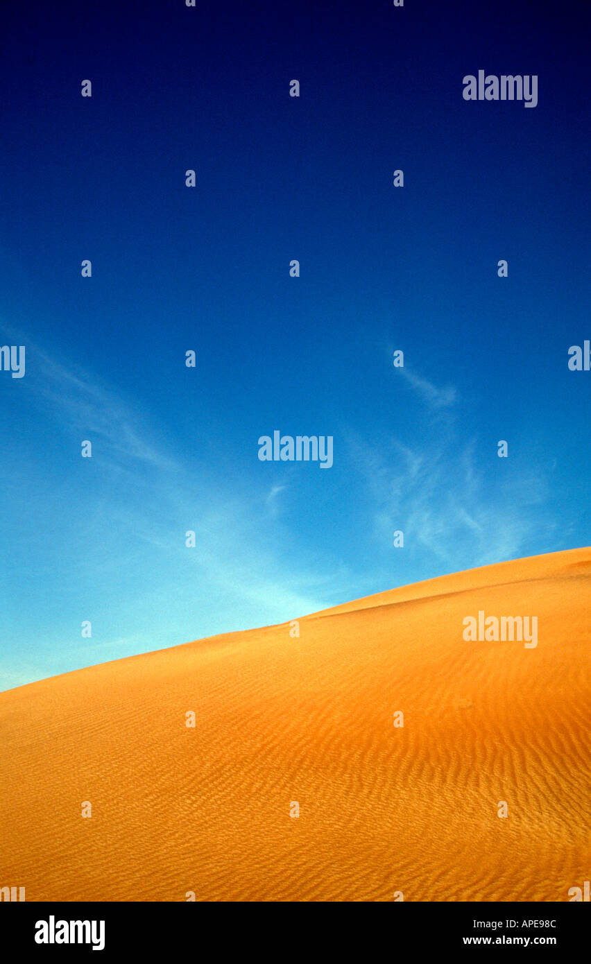 UAE Sand Dunes Stock Photo - Alamy