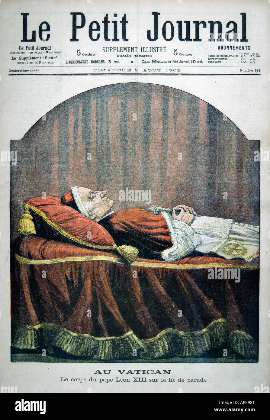 Le Petit Journal Illustrated Supplement High Resolution Stock ...