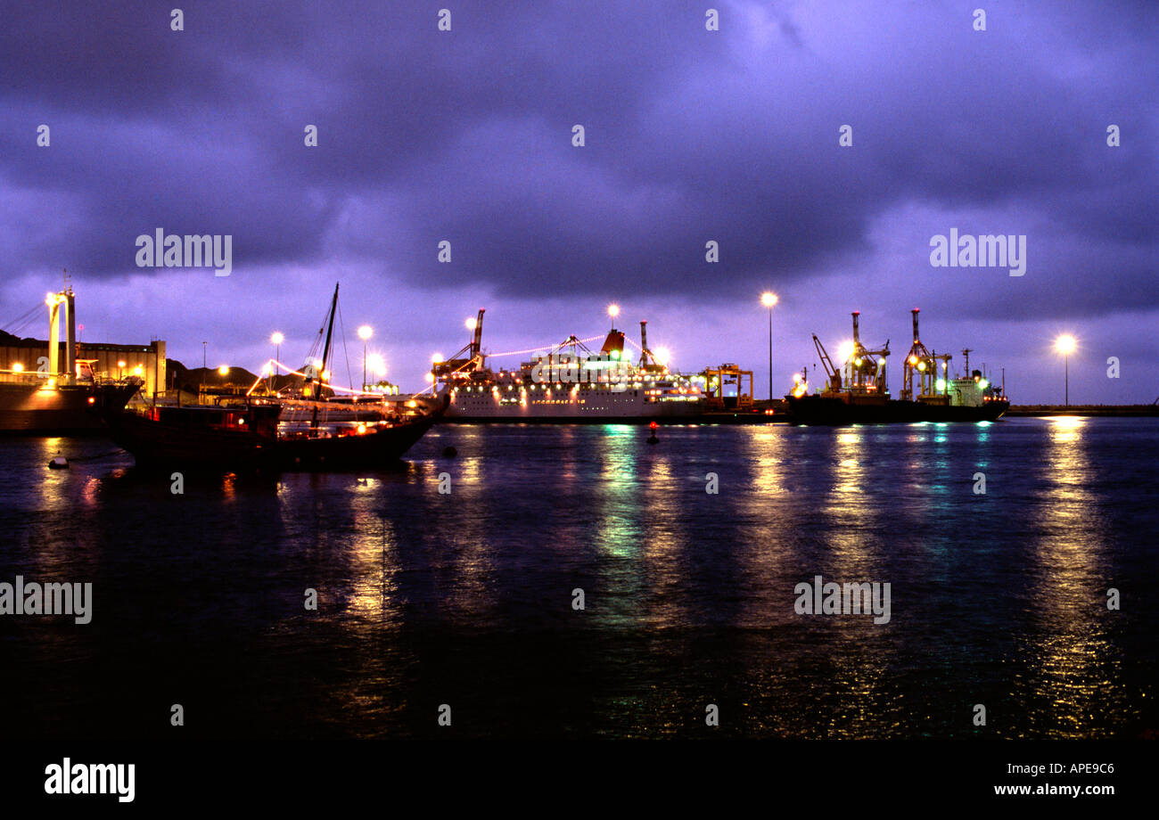 Sultanate of Oman Muscat Port Area Stock Photo - Alamy