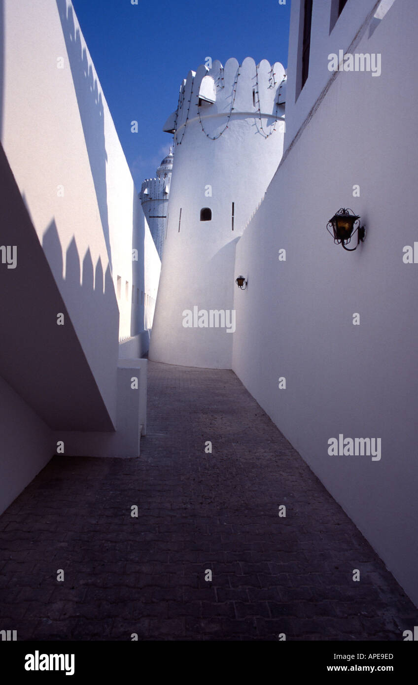 Al Hisn Fort Abu Dhabi UAE Stock Photo - Alamy
