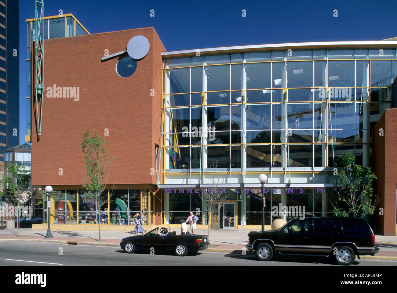 MINNESOTA CHILDREN'S MUSEUM IN DOWNTOWN ST.PAUL, MINNESOTA. SUMMER ...