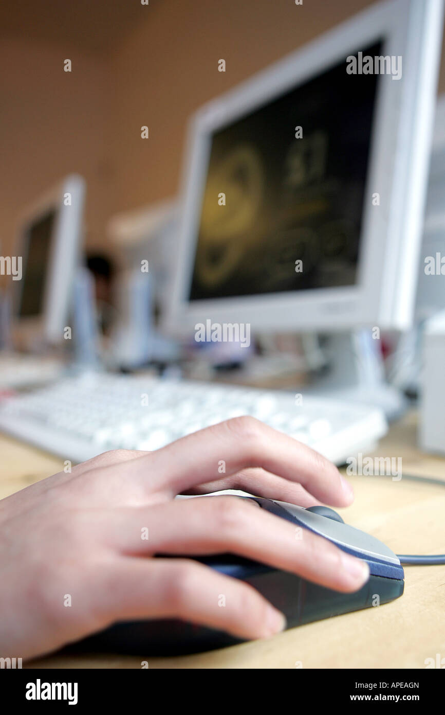 Surfing The Net Stock Photo - Alamy