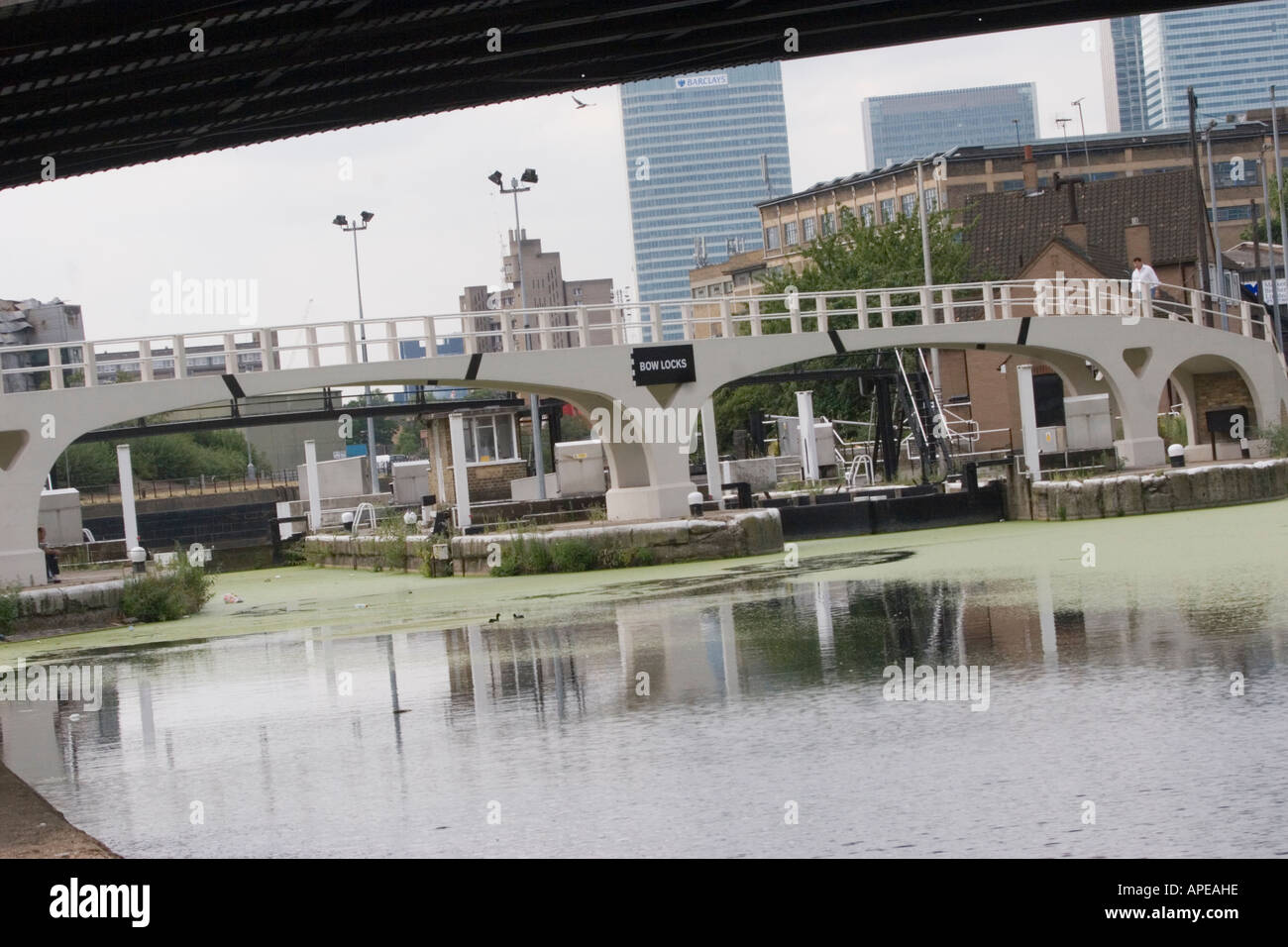 Bow Lock East London, GB UK Stock Photo - Alamy