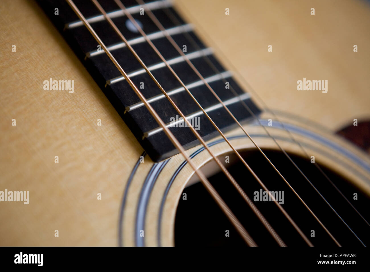 A close view of a guitar Stock Photo - Alamy