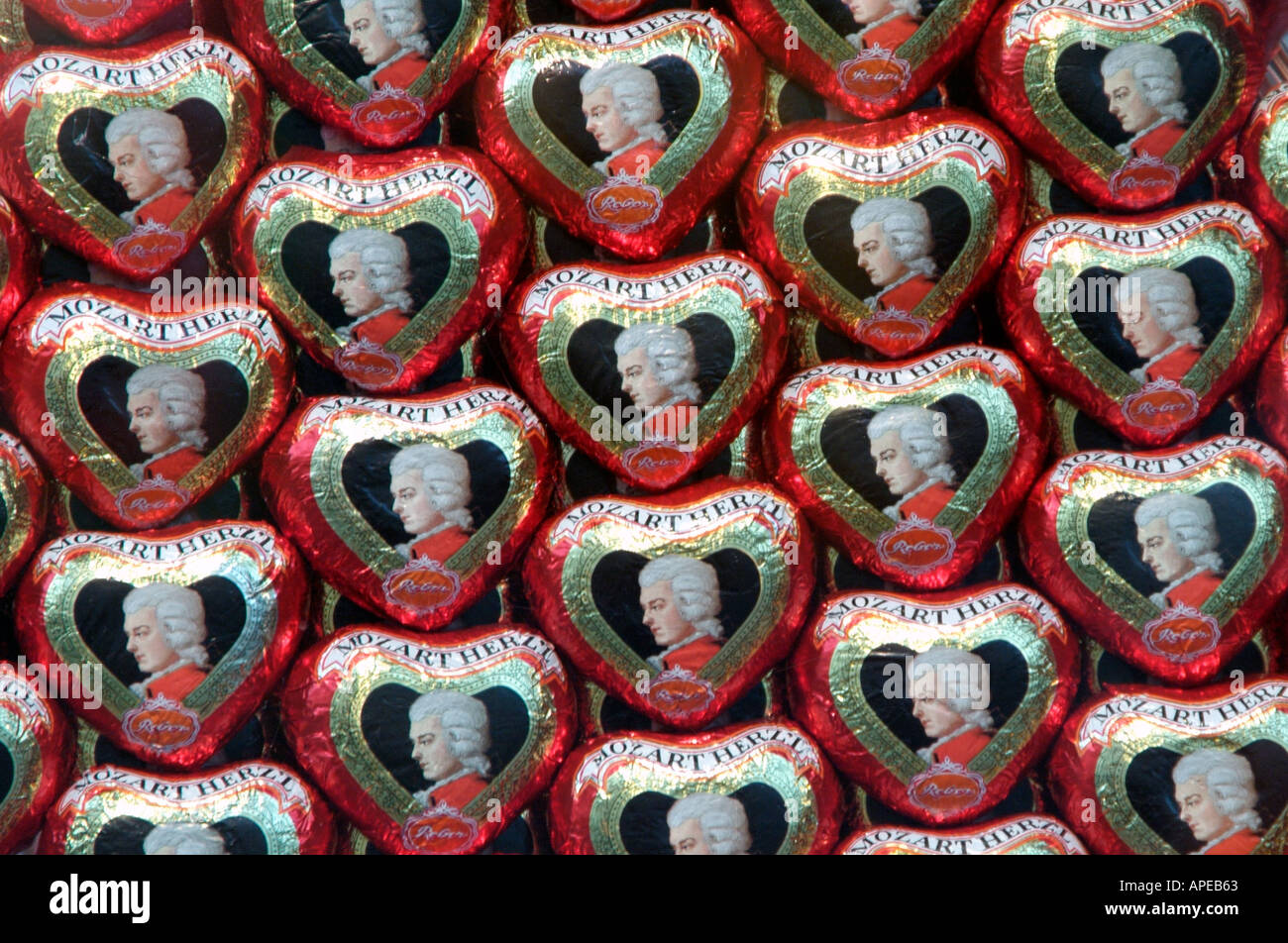 Mozart chocolate hi-res stock photography and images - Alamy