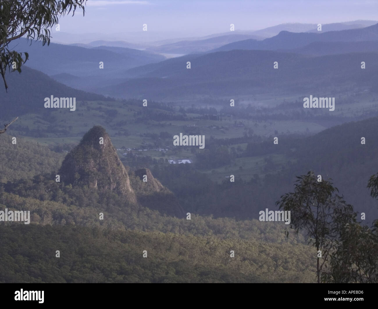 The hills near Brisbane Queensland Australia Stock Photo - Alamy
