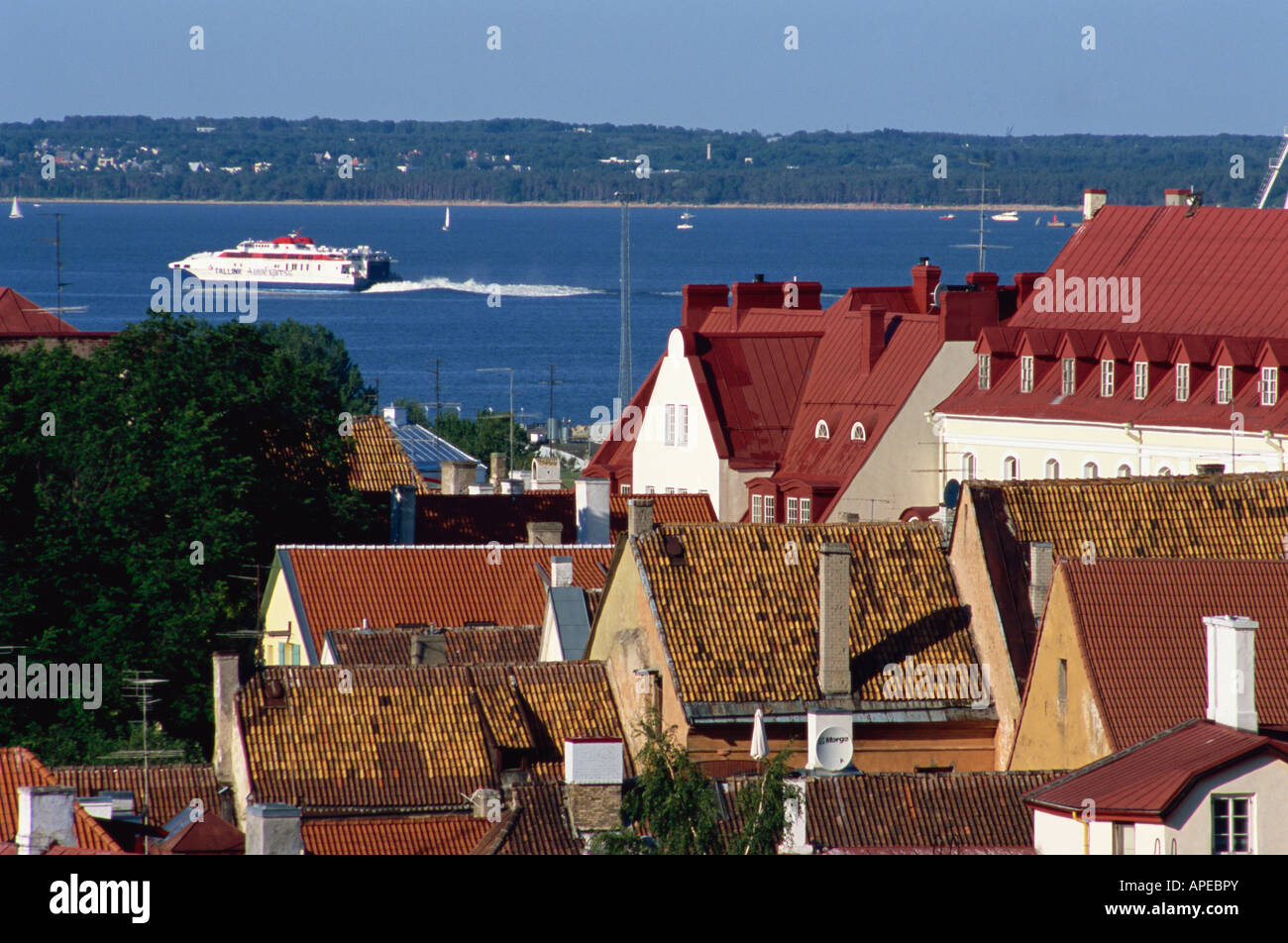 Passenger Ship, Baltic Sea, Harbor, Tallinn, Estonia Stock Photo - Alamy