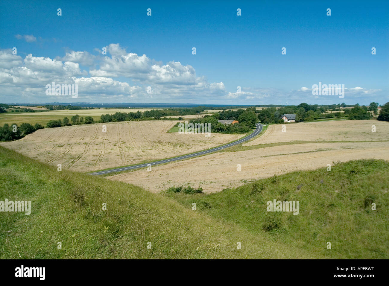 Aeroe Ærø historical landscape Ærø Denmark Stock Photo - Alamy