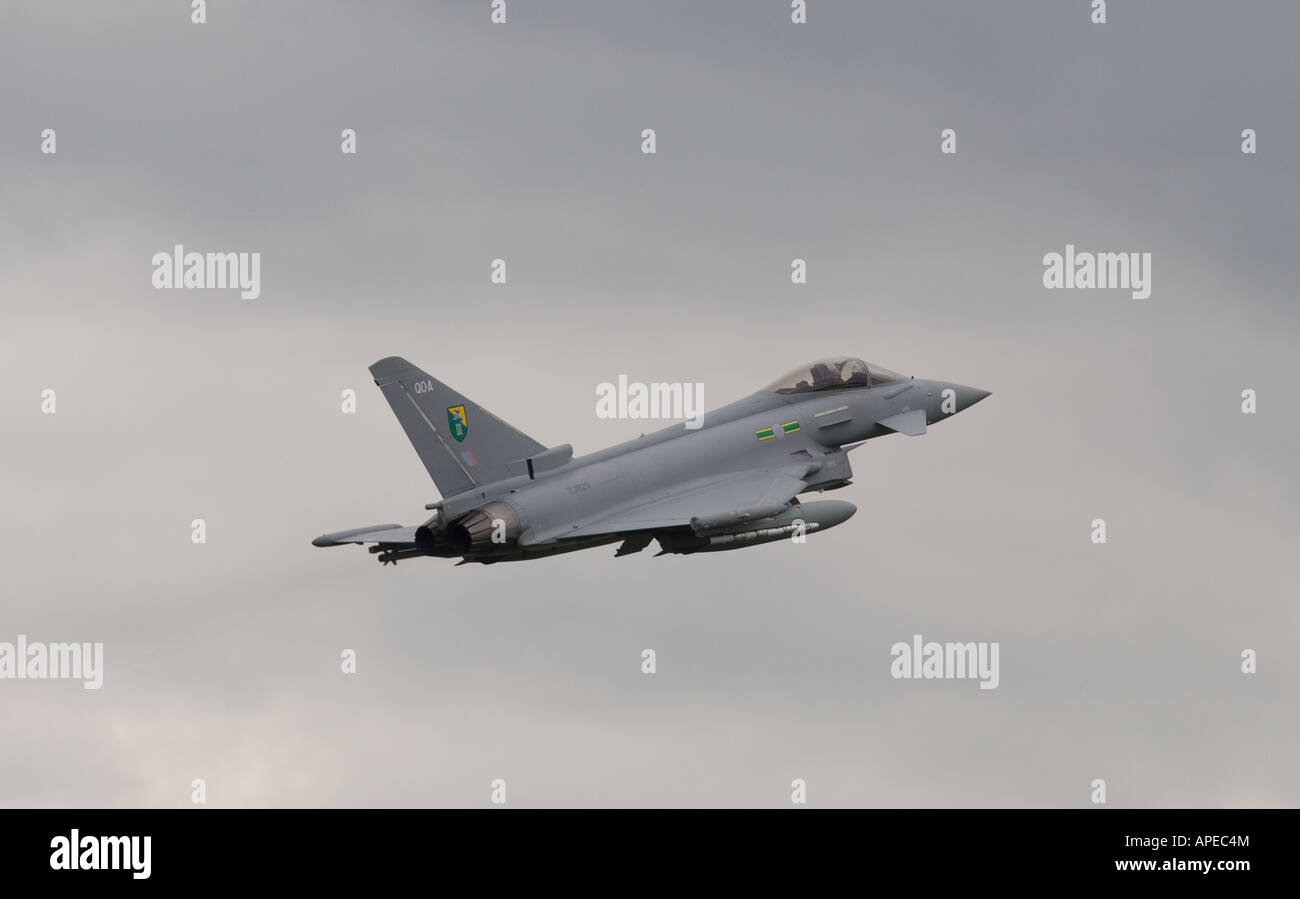 Eurofighter Typhoon during take-off Stock Photo - Alamy