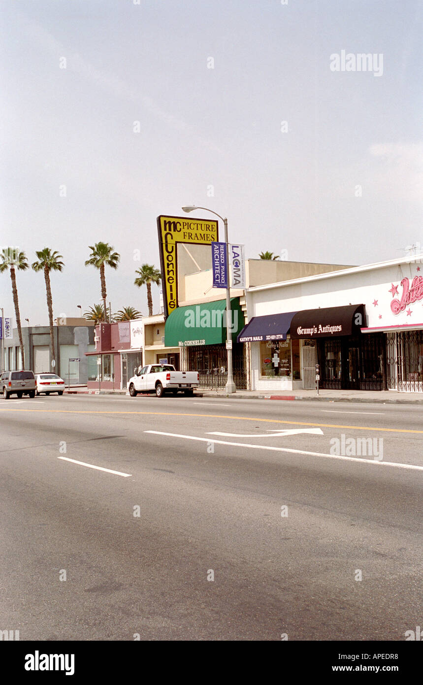 Melrose avenue hi-res stock photography and images - Alamy