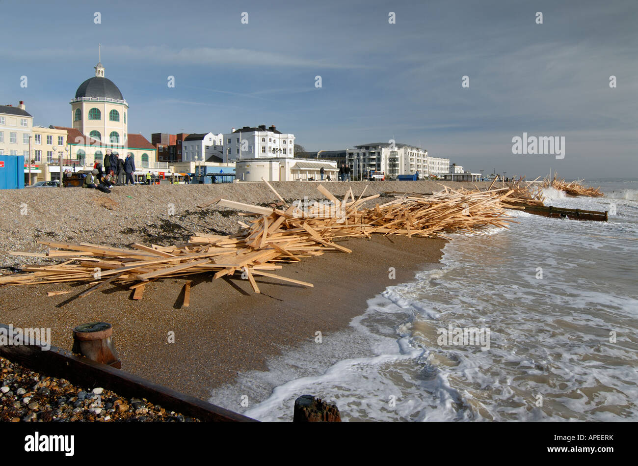 "Ice Prince" Timber Worthing Stock Photo - Alamy