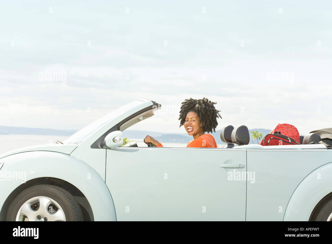Driving convertible car hi-res stock photography and images - Alamy