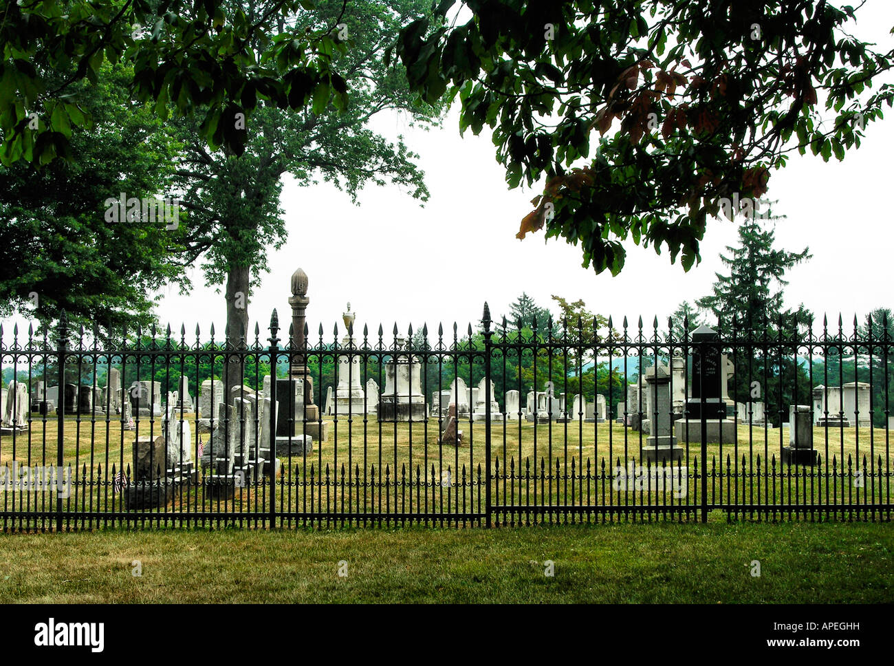 Gettysburg national cemetery hi-res stock photography and images - Alamy
