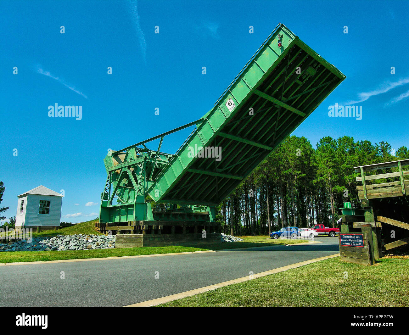 Chesapeake Bay Maritime Museum Drawbridge High Resolution Stock ...