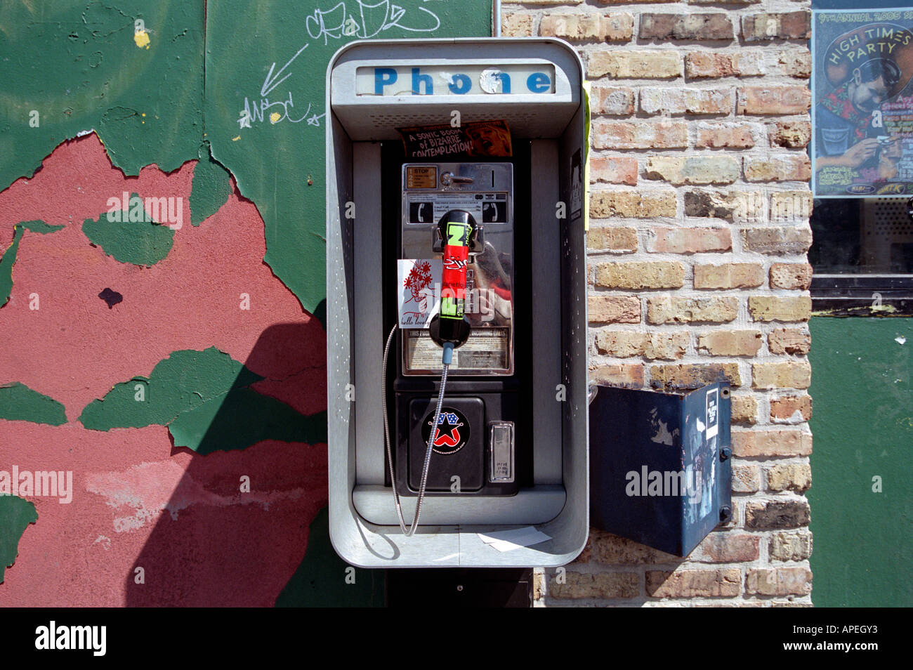 Pay phone key west hi-res stock photography and images - Alamy