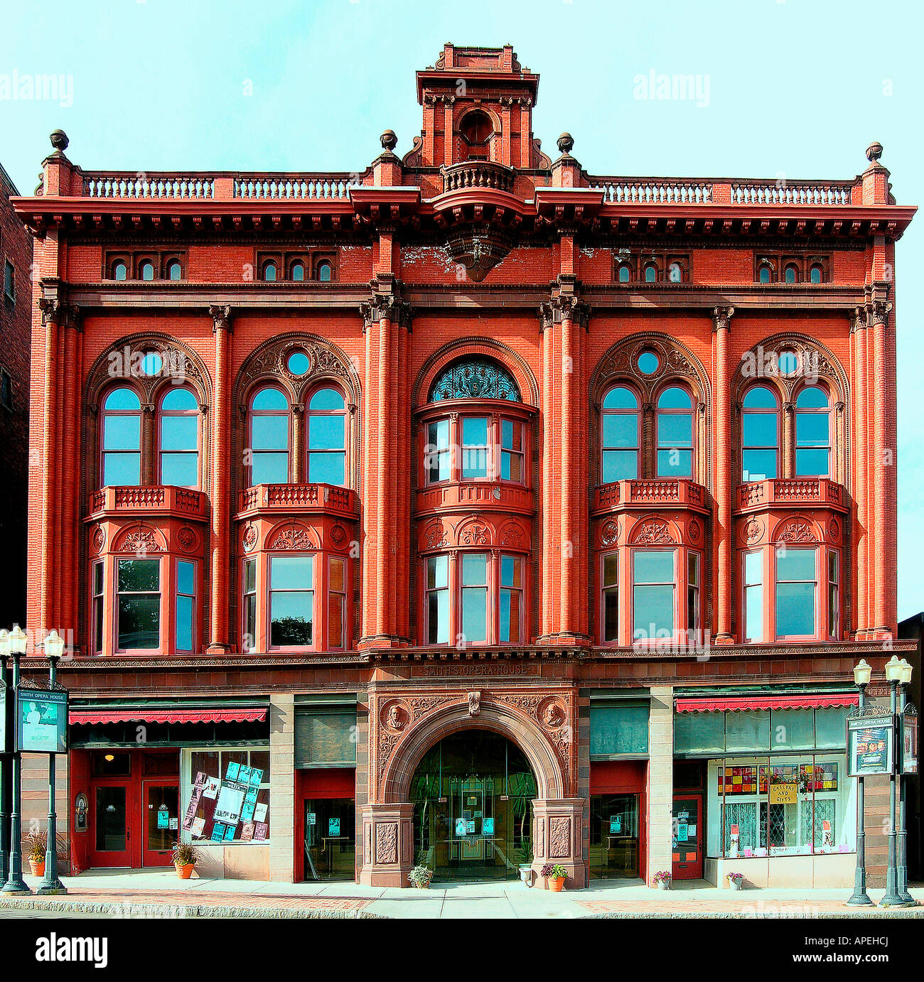 Smith Opera House at Geneva, NY Stock Photo - Alamy
