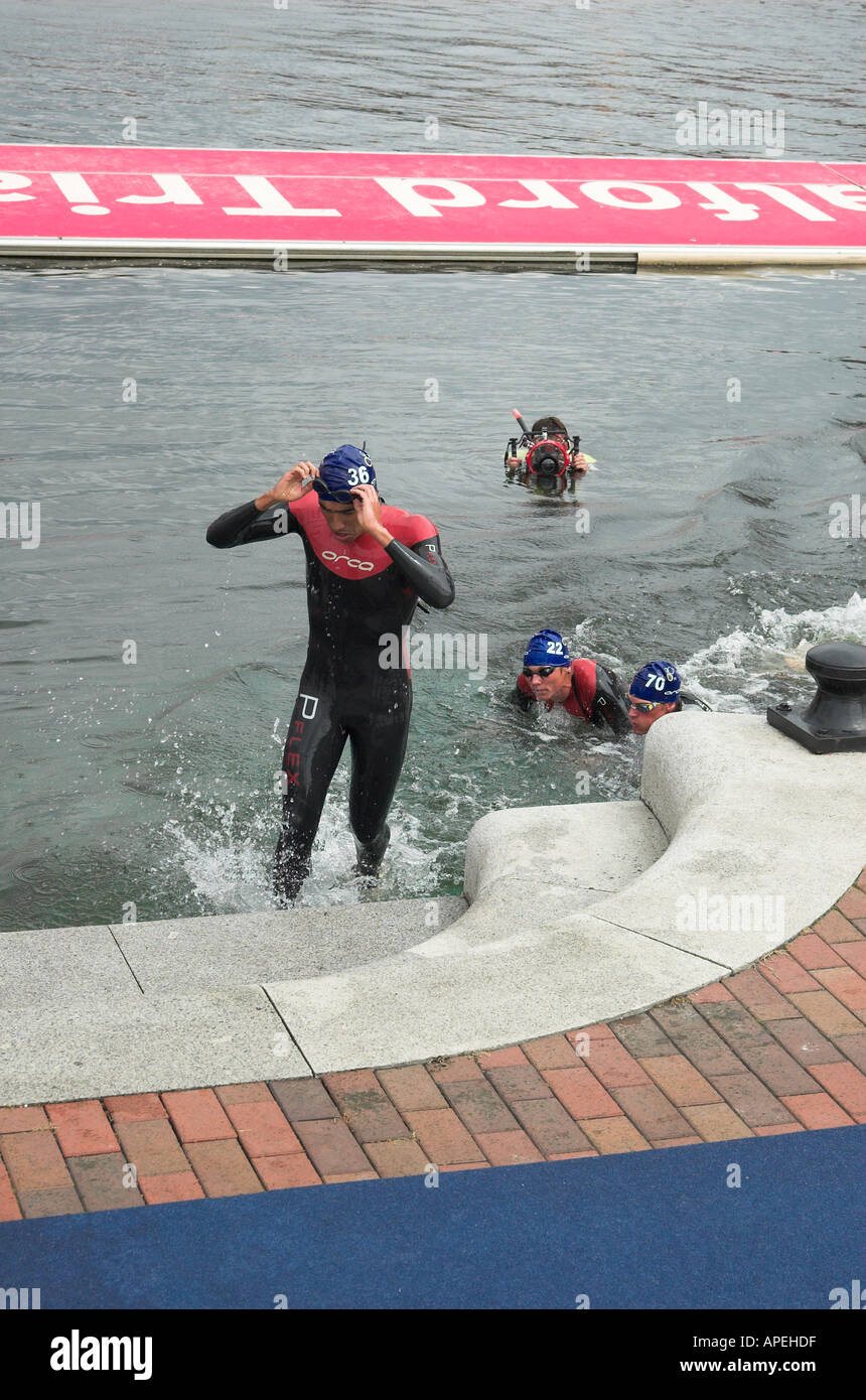 Triathlon transition hi-res stock photography and images - Alamy