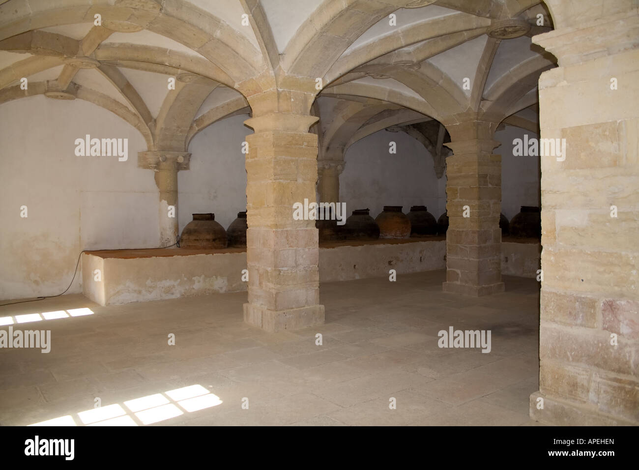 Tomar Count Olive Oil Cellar, in the Templar Convent of Christ in Tomar ...