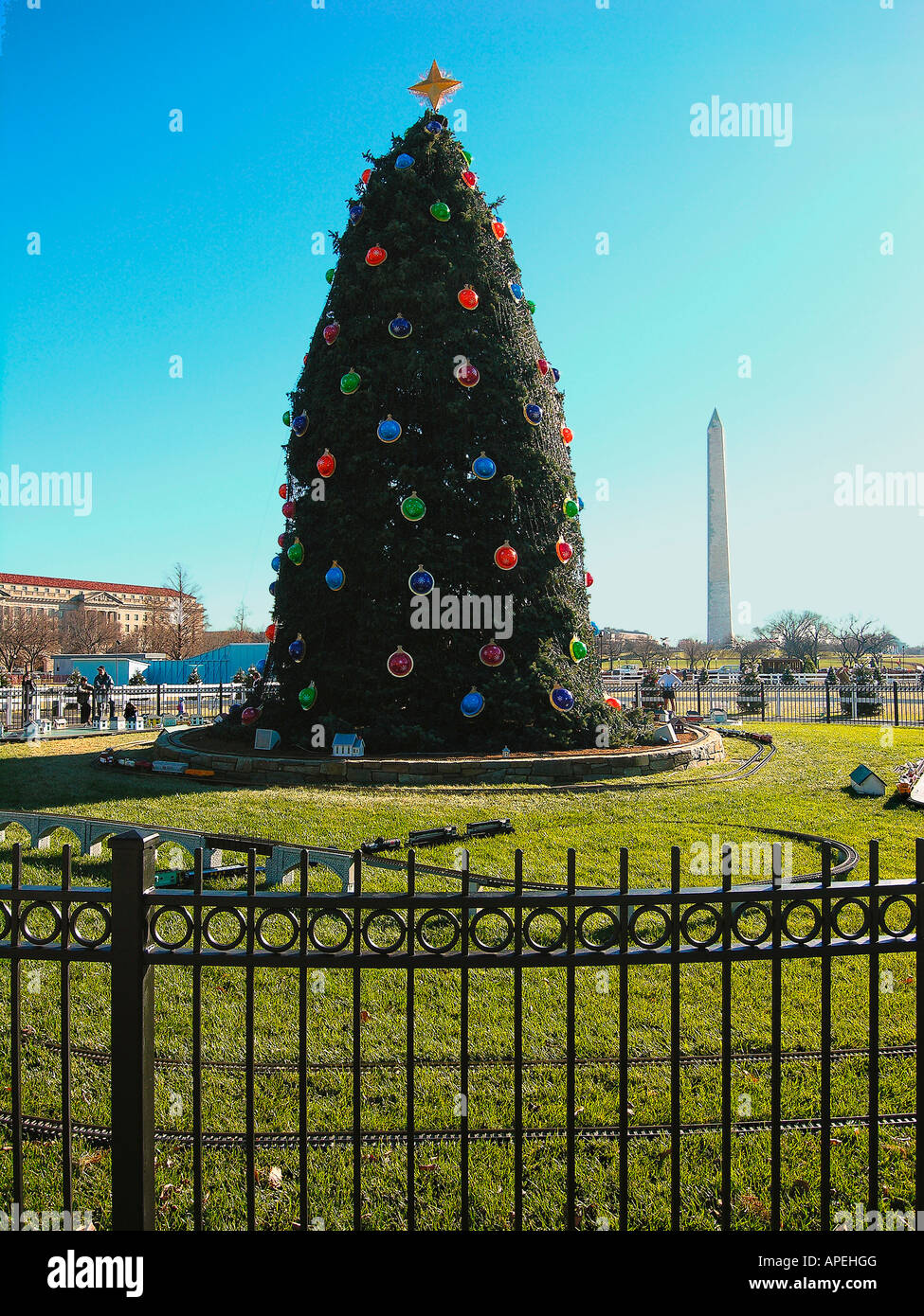 Us white house decorated hi-res stock photography and images - Alamy