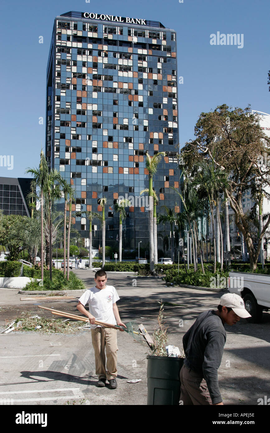 Miami Florida,Brickell Avenue,Colonial Bank,banking,office building ...