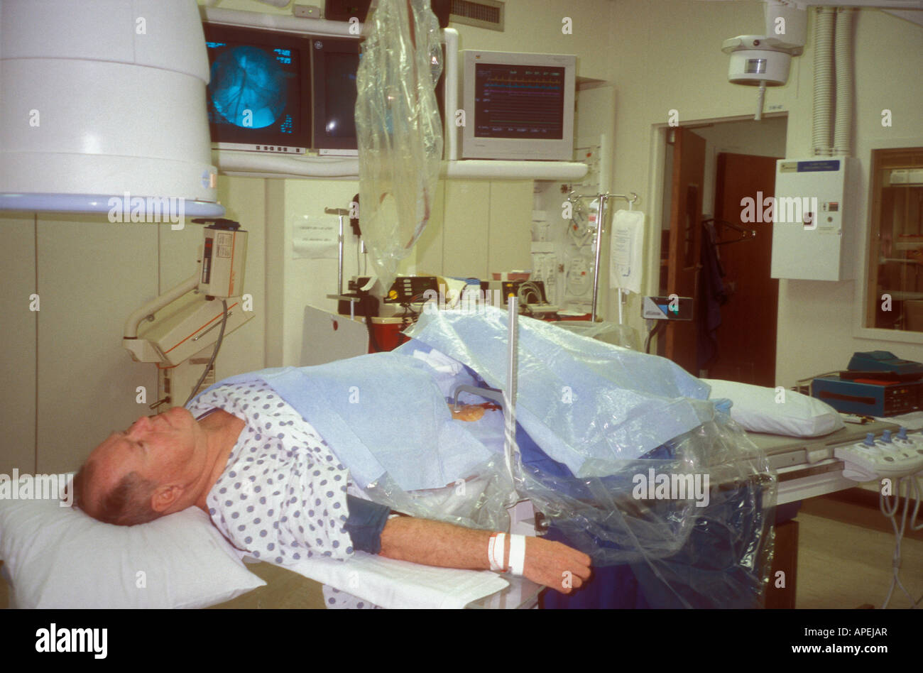 angiogram, heart patient Stock Photo - Alamy