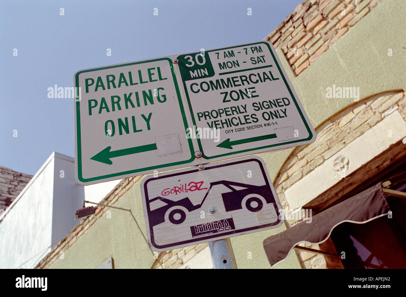 6th street road sign austin texas sxsw Stock Photo - Alamy
