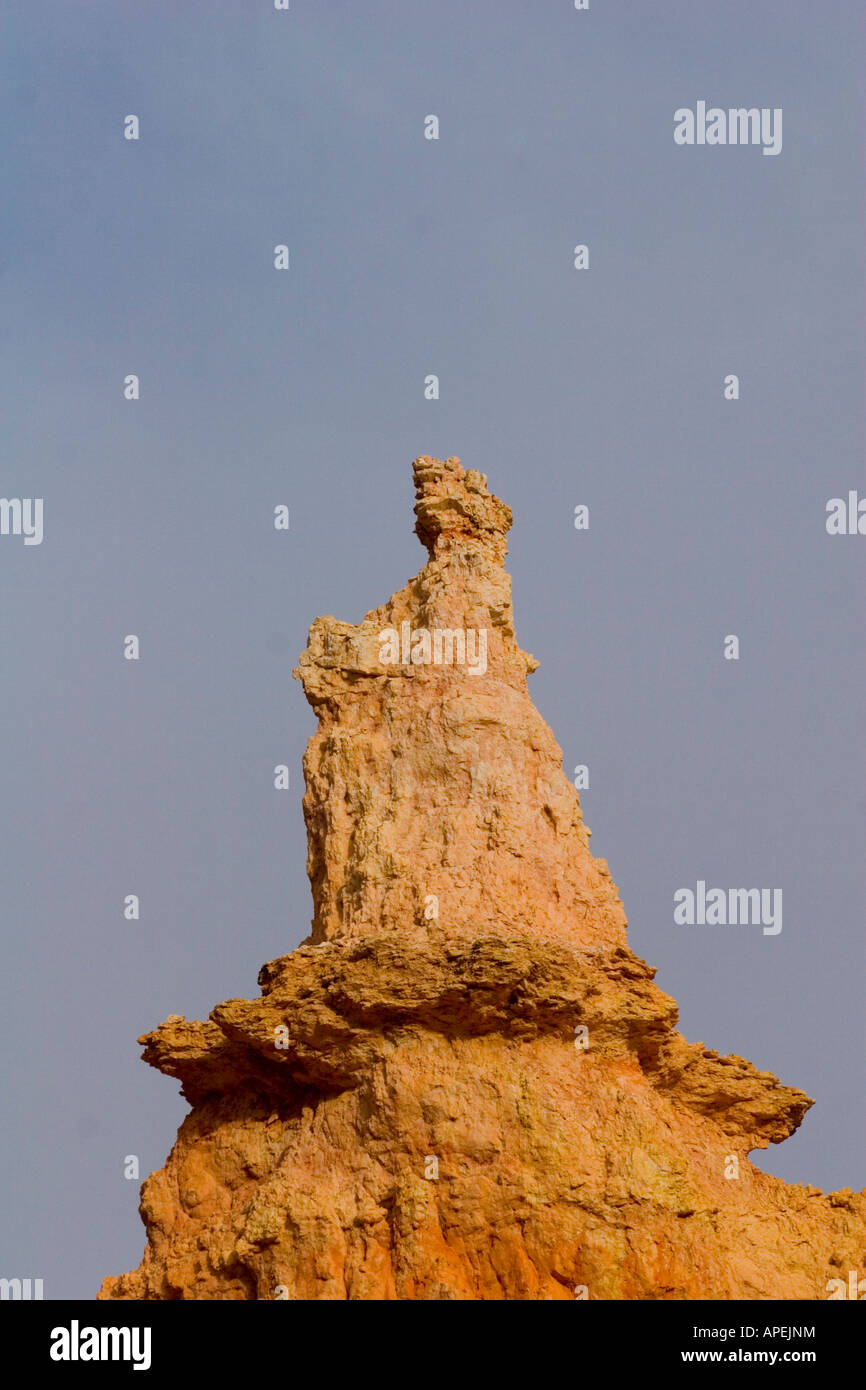 A rock formation in the shape of Queen Victoria in Bryce Canyon Stock ...