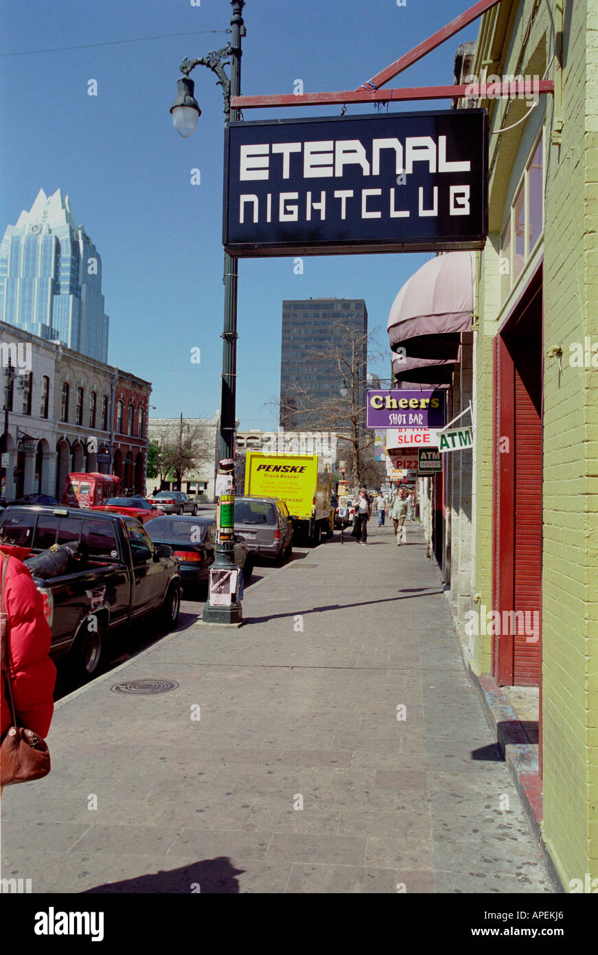Austin bars night hi-res stock photography and images - Alamy